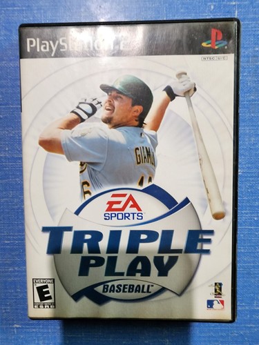 TRIPLE PLAY BASEBALL (Sony PlayStation 2) PS2 GAME COMPLETE with MANUAL ...