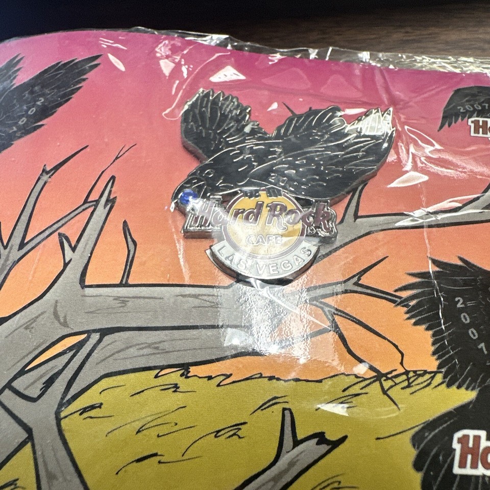 HARD ROCK CAFE PIN 2007 SOUTHWEST RAVEN SERIES PHOENIX LAS VEGAS Lot ...