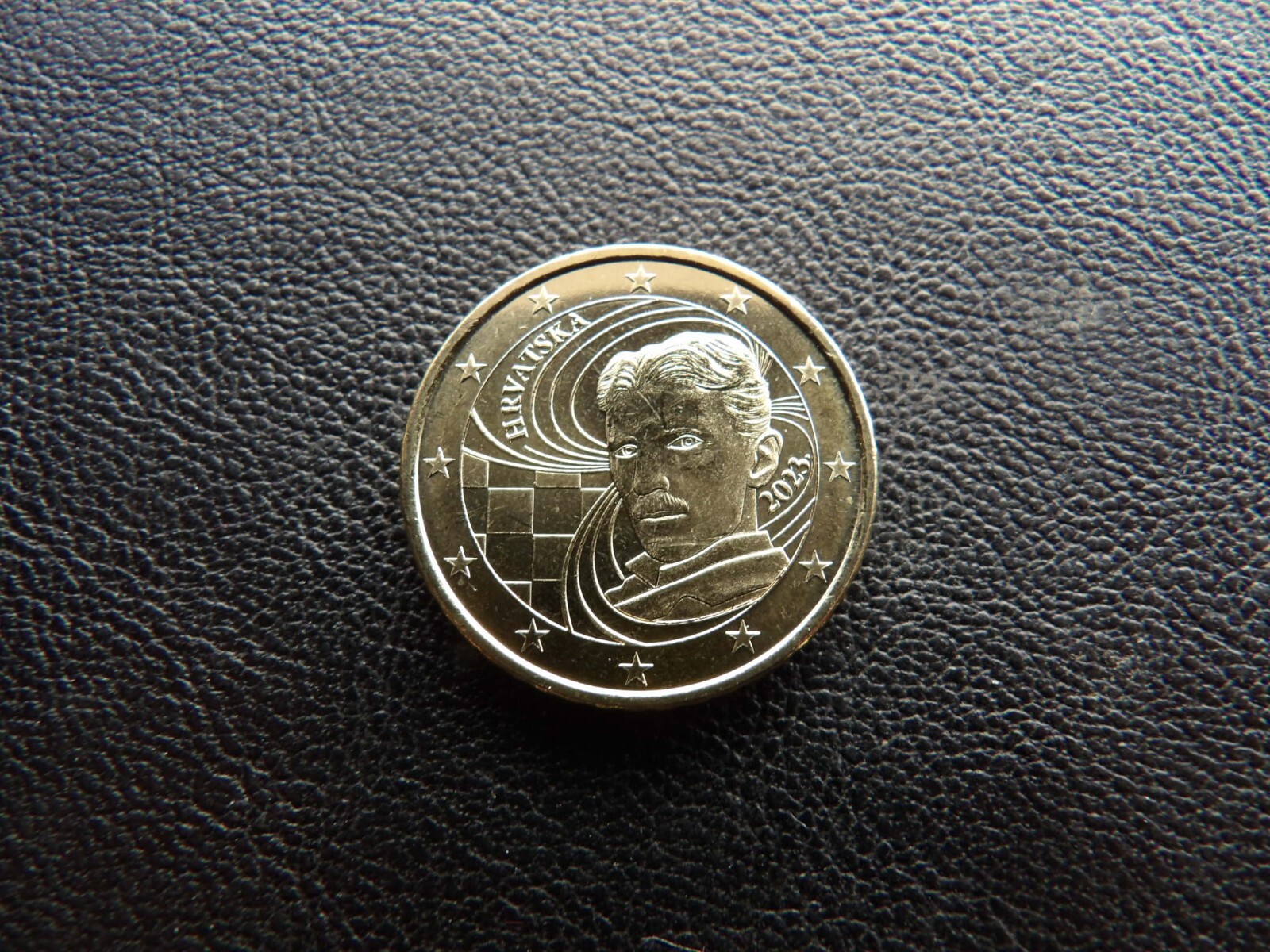 Croatia 2023 50 euro cents coin portrait of inventor and engineer ...