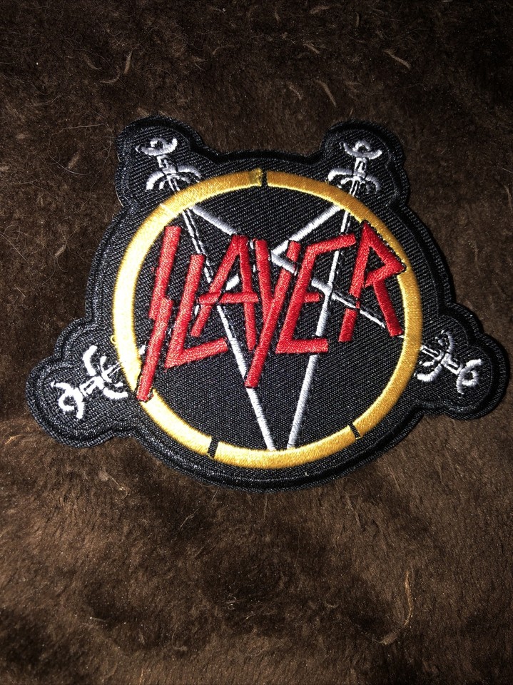 Slayer -pentagram Logo(new/unused) Iron-on/sew-on Patch | eBay
