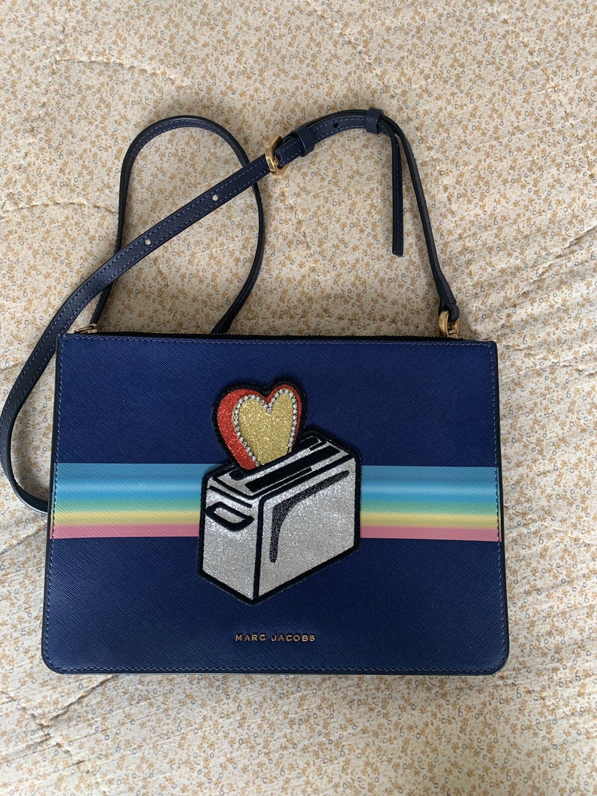 Marc Jacobs Rainbow Crossbody Bag Dark Blue Bright & … - Gem