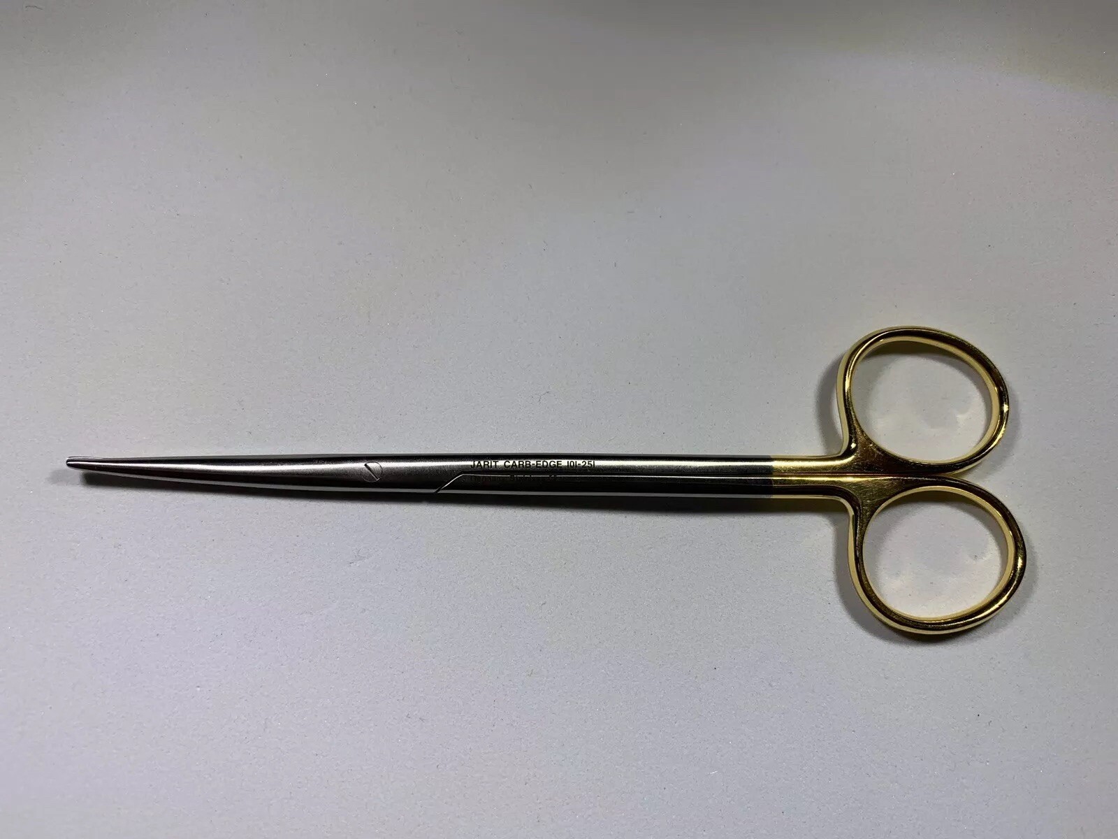 Jarit 101-251 Carb-Edge Tungsten Carbide Metzenbaum-Lahey Scissors 5-3/ ...