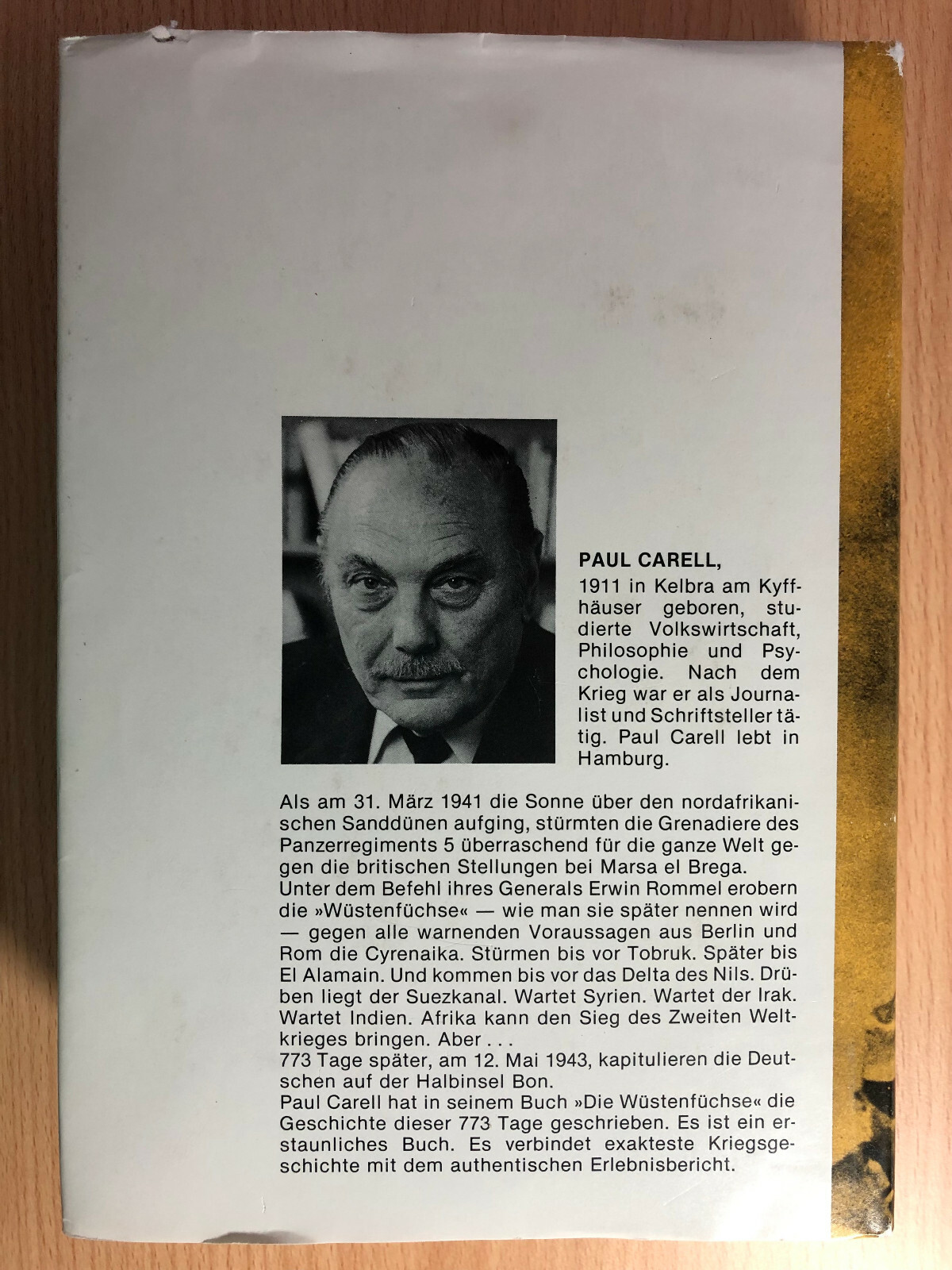 Paul Carell, Die Wüstenfüchse, Rommel in Afrika | eBay.de