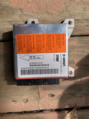 08-10 Smart Fortwo W451 CRASH IMPACT SENSOR CONTROL MODULE OEM ...