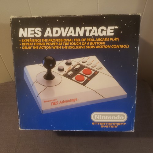 Nintendo NES Advantage Turbo Arcade Style Controller NES-026 | eBay