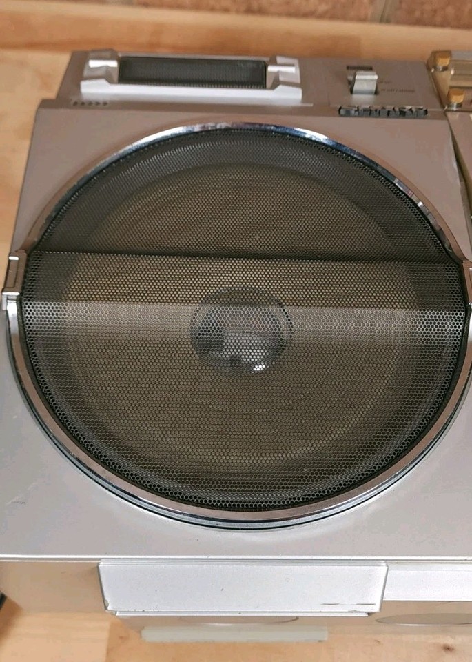 Sharp Gf-575 Vintage Boombox Ghetto Blaster 80s Japan Cassette Stereo ...