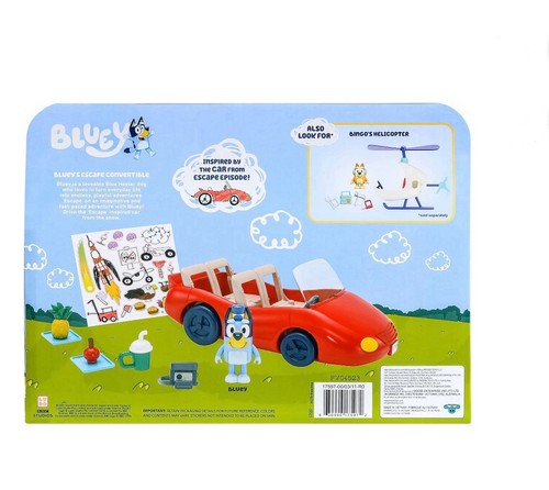 Bluey's Escape Convertible Car Toy New With Box | eBay