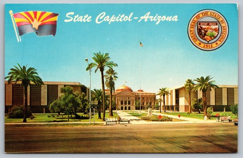 Postcard State Capital Arizona State Capital Building Phoenix, Arizona ...