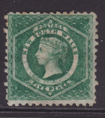 NSW SCARCE 1885 5d Blue Green QV DIADEM P10 MINT/MH SG 233 (RB45) | eBay