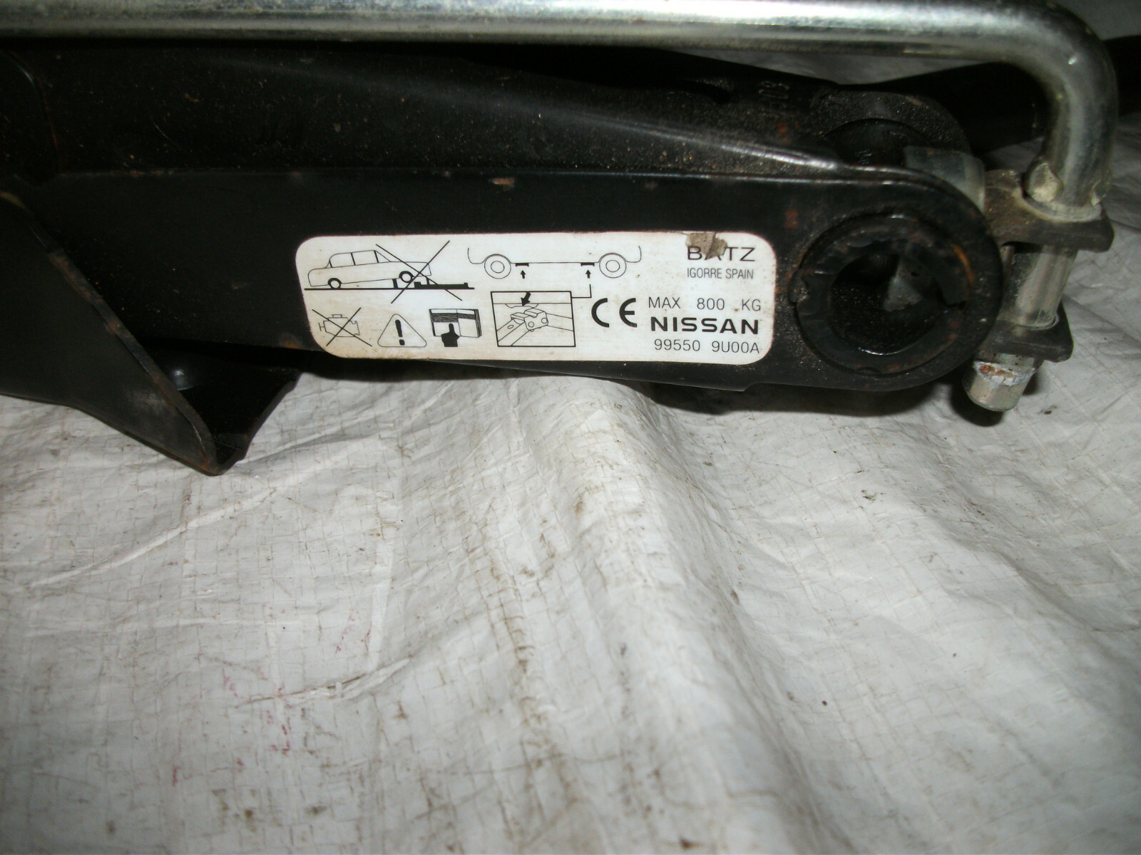 NISSAN NOTE 2012-2021 SPACE SAVER SPARE WHEEL 15" & JACKING KIT | eBay