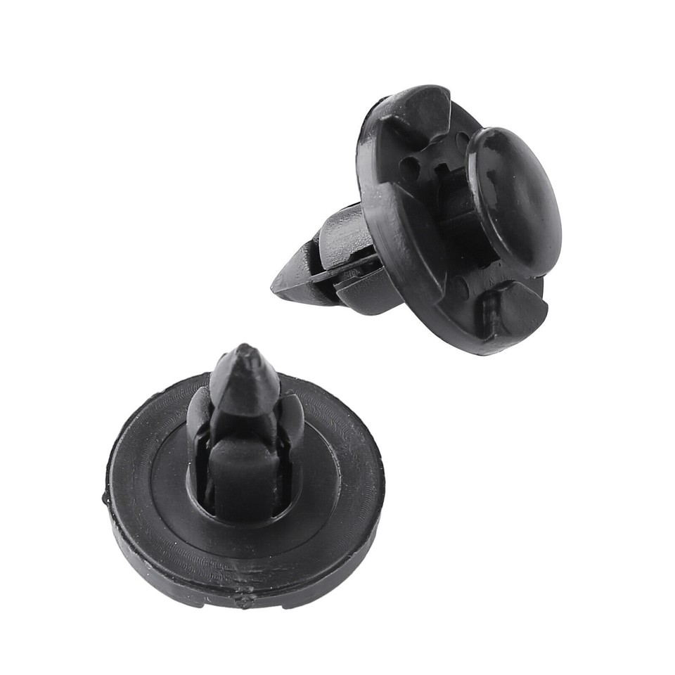 100 Pcs Fender Liner Fastener Rivet Push Clips Retainer For Toyota ...