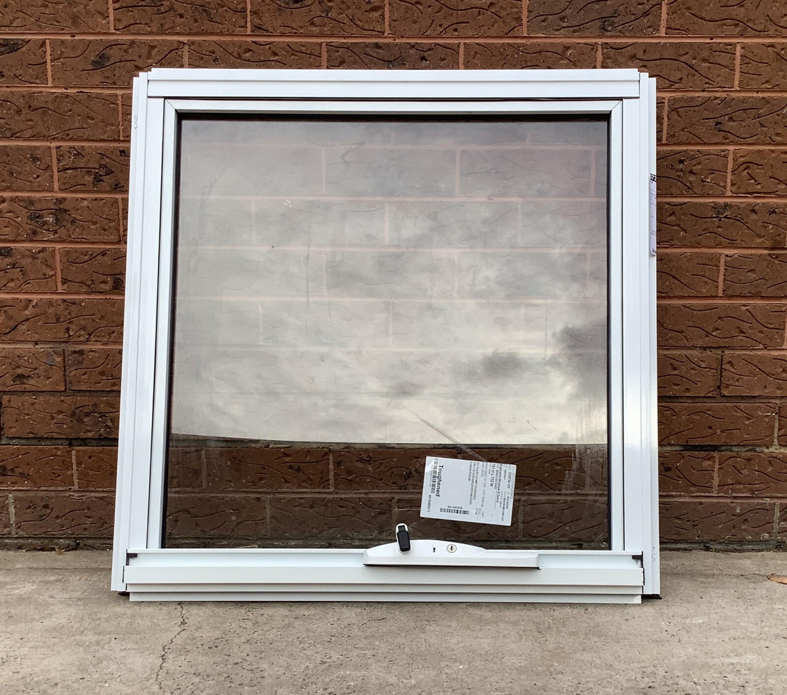 860h x 850w NEW Aluminum Awning window Pearl White Gloss In stock ...