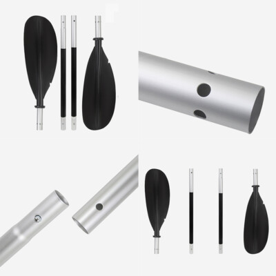 US Double-Ended Kayak Paddle 220cm Detachable Lightweight Aluminum ...