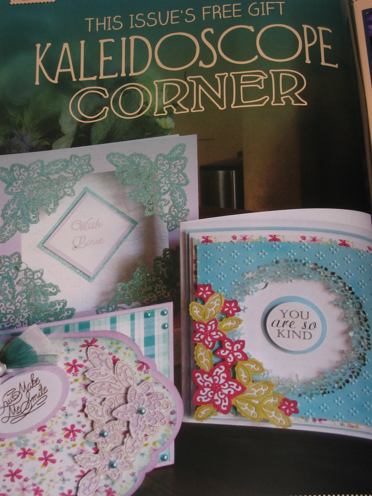 TATTERED LACE MAGAZINE #14 (INCLUDES FREE DIE) FOR CARDS & SCRAPBOOK ...
