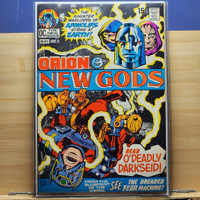 New Gods, Vol. 1 #2 (1971) 2nd Darkseid Appearance & 1st Cover Jack ...