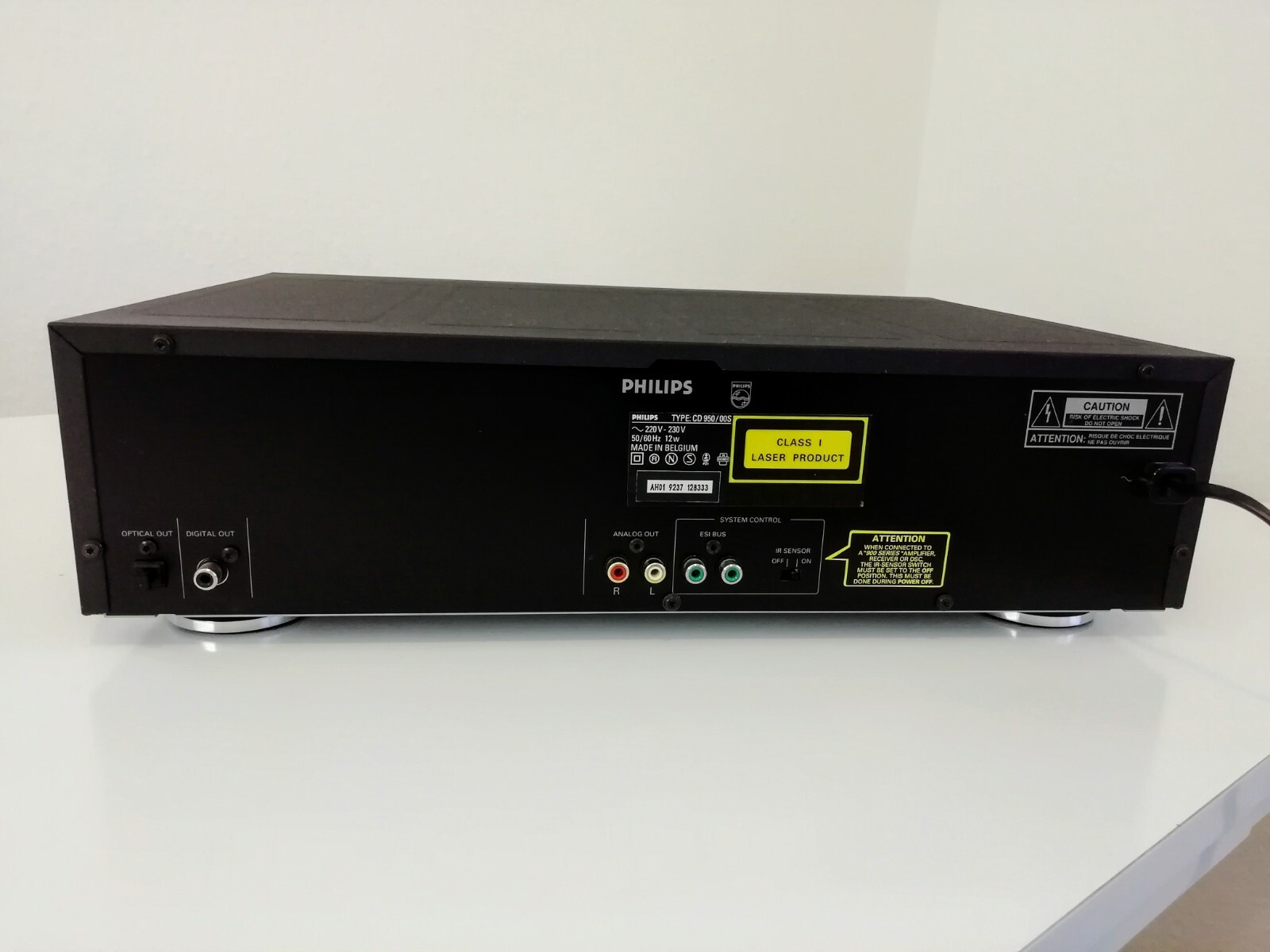 Orginal Philips CD 950 Compact Disc Player + Fernbedienung Klassiker ...