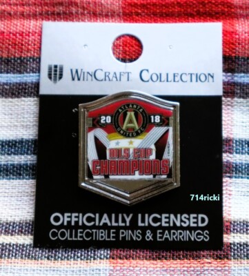 2018 MLS Cup Champions Atlanta United FC Pin Lapel Collector Official ...