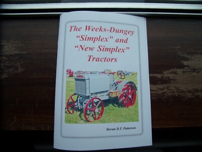 Weeks-Dungey Simplex new simplex vintage tractor book | eBay UK