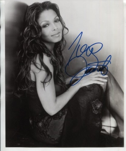 JANET JACKSON signed AUTOGRAPH 9171 | eBay