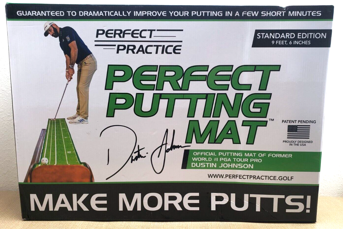 PRACTICE Putting Mat- Indoor and Outdoor Golf Putting Mat with Auto ...