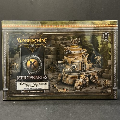 Warmachine Mercenaries Hammerfall Siege Crawler Rhulic Battle Engine ...