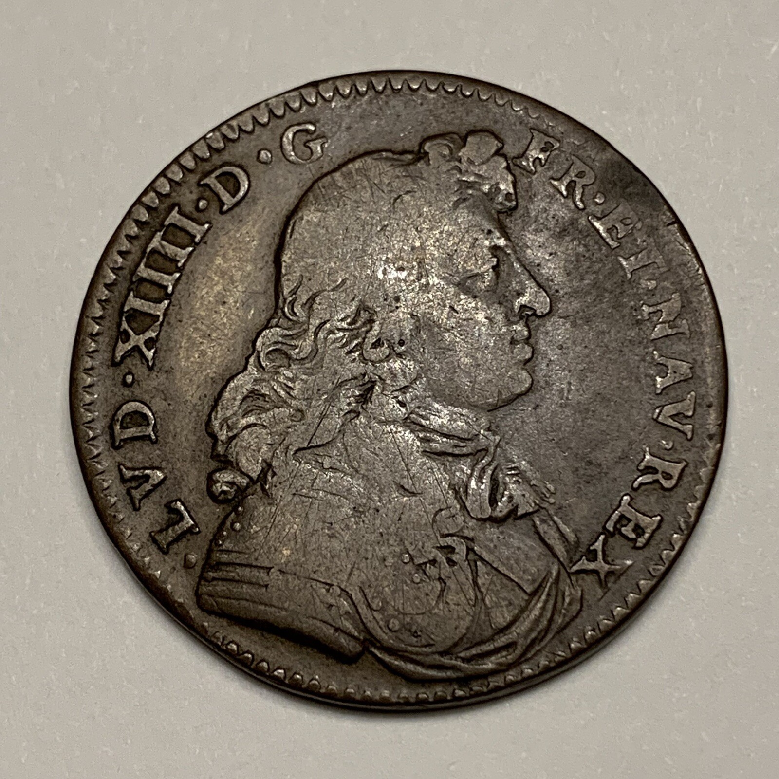 1600s Token Coin - French Louis XIV Jeton | eBay