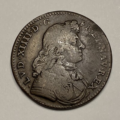 1600s Token Coin - French Louis XIV Jeton | eBay