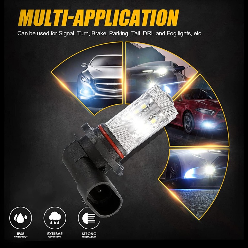 For Ford Expedition 2018-2020 Led Lights Hi-Low Beam Fog Light Bulbs ...