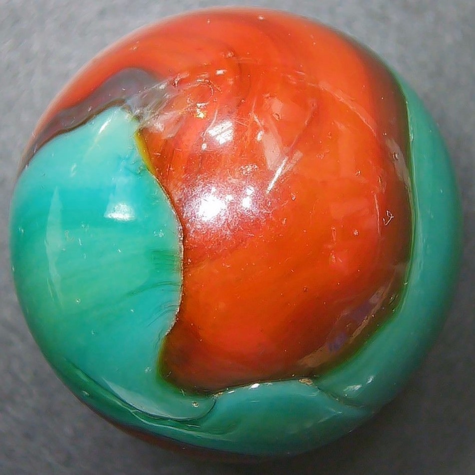 Large 1" Vintage Akro Agate Corkscrew Marble. 1" Mint Condition. | eBay
