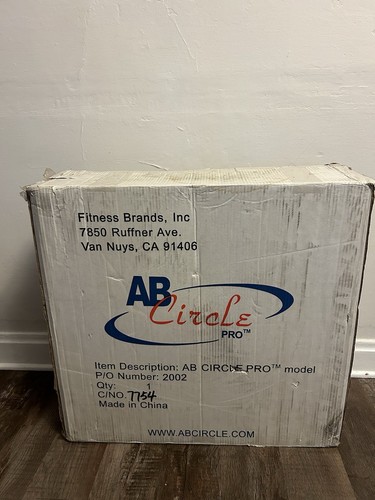 AB Circle Pro Exercise Core Abdominal Machine Workout Home Gym NEW open ...