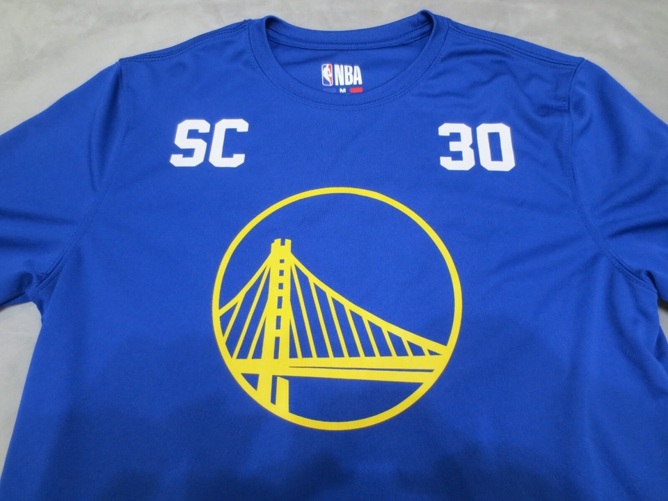 SHARP Golden State WARRIORS #30 Steph CURRY Shooting SHIRT Jersey Sz ...
