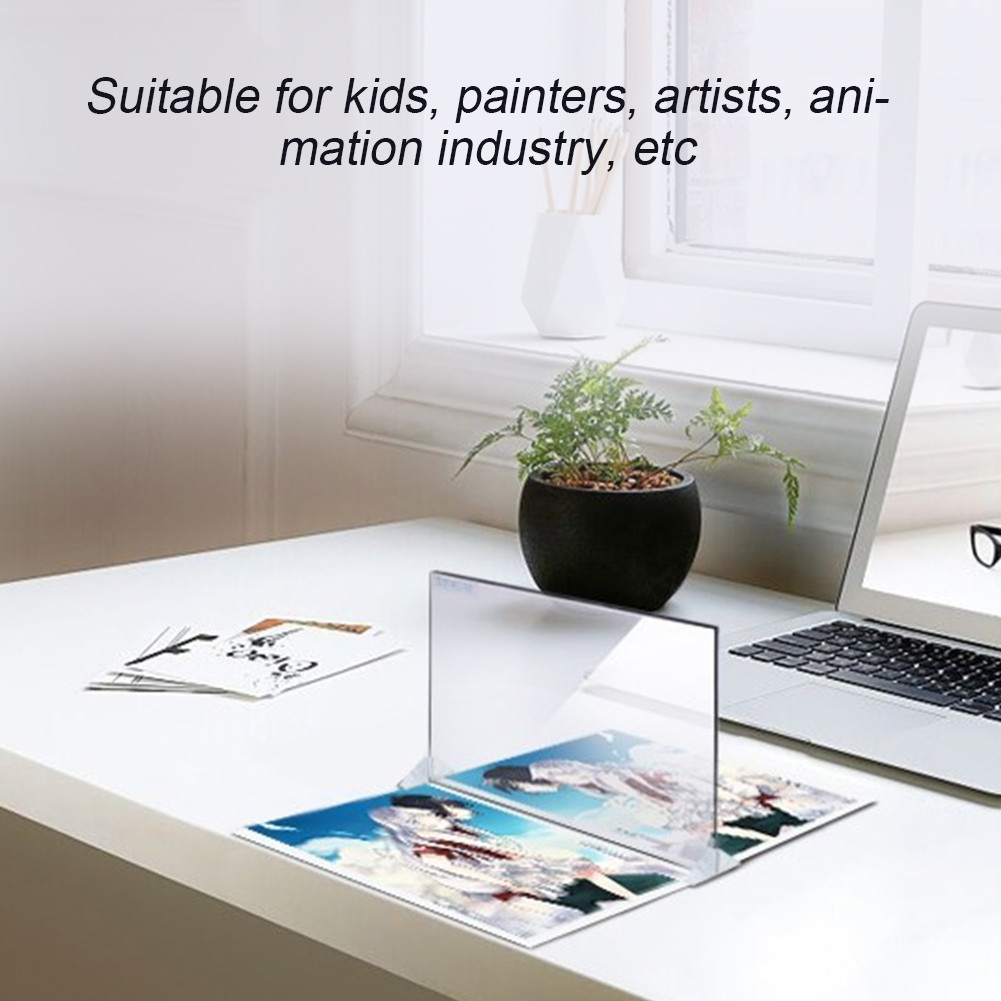 1xled Light Stencil Drawing Board Ketch Copy Mirror Reflectio Phone ...