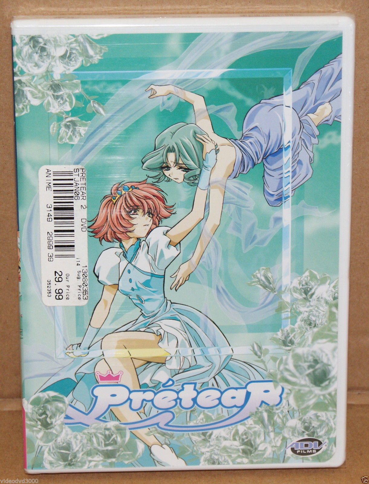 Pretear Vol. 2 (DVD, 2004) RARE Animated Cinderella Sailor Moon BRAND ...