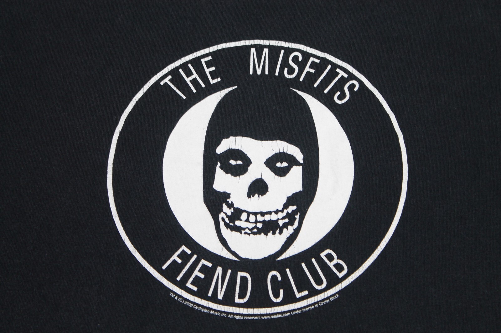 Y2K Vintage 2002 Misfits Shirt Fiend Club Punk Rock B… - Gem
