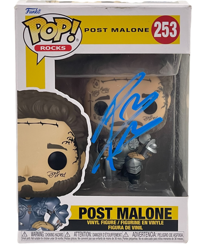 POST MALONE SIGNED ROCKSTAR POP 253 FUNKO FIGURE AUTHENTIC AUTOGRAPH ...