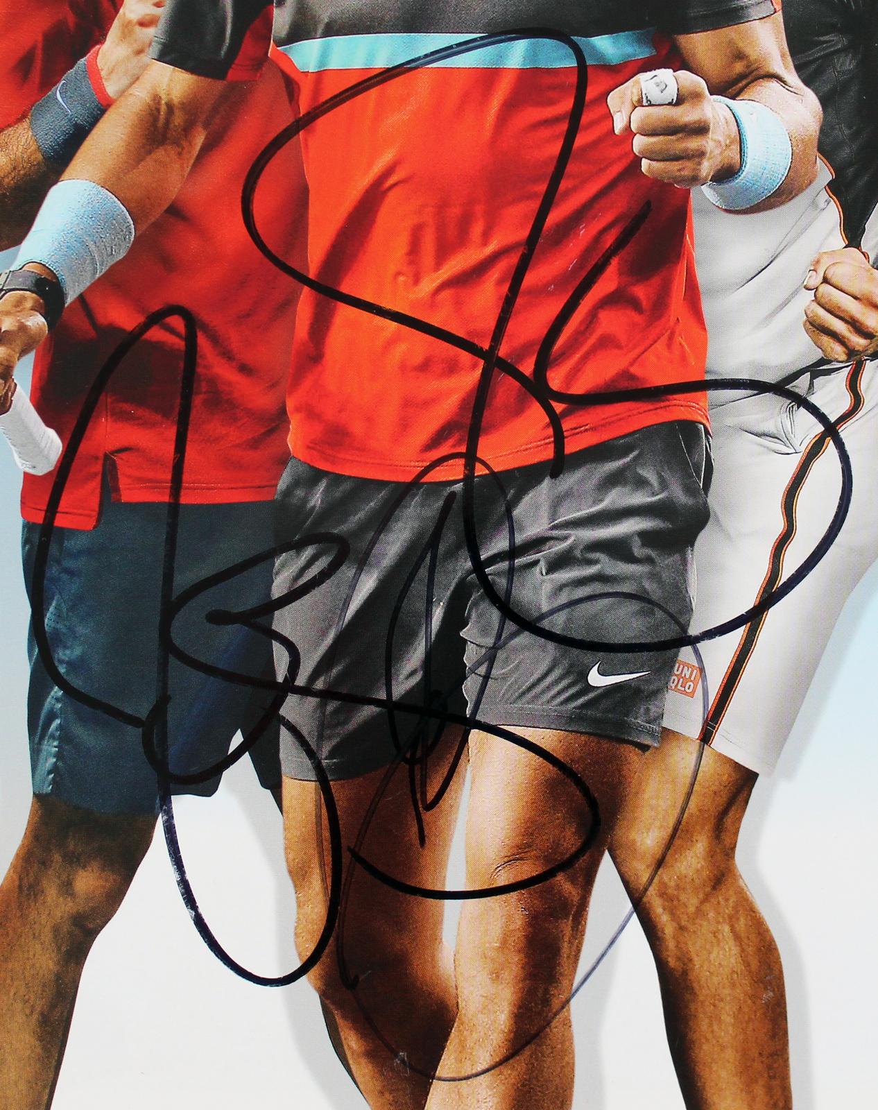 Roger Federer & Novak Djokovic Signed Tennis Magazine Cover BAS # ...