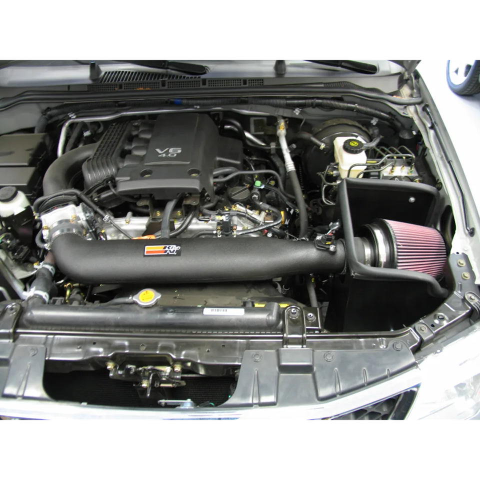 K&N 57 Series FIPK Air Intake System HDPE Tube For Frontier, Xterra ...