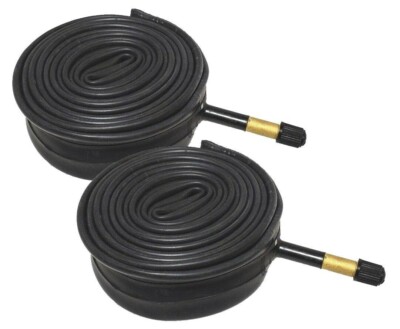 2) INNER TUBE 700X35/43C SCHRADER 48MM BIANCHI CLARK KENT CANNONDALE ...