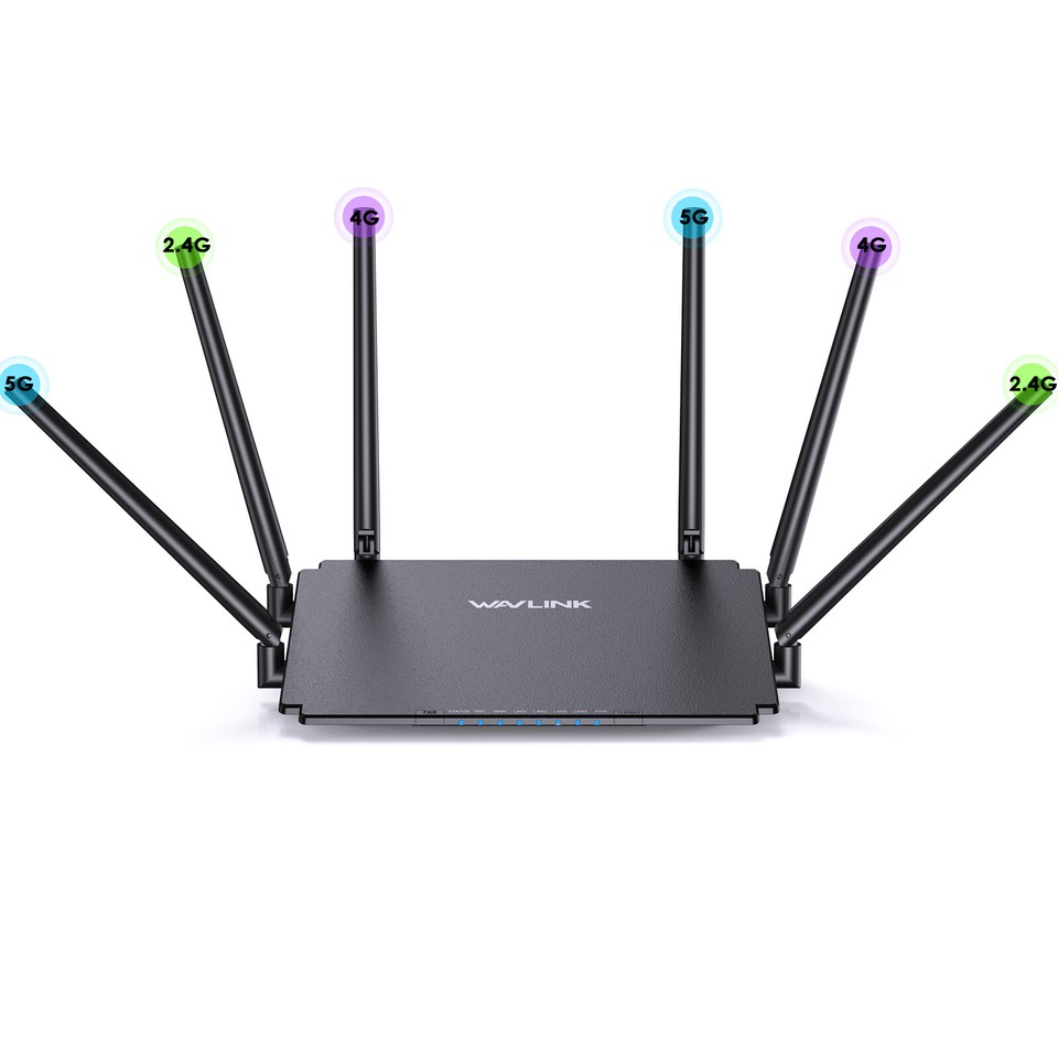 AX3000/6000 Wi-Fi 6/7 Dual Band 4G Gigabit AI QoE Routers Mesh VPN Mesh ...