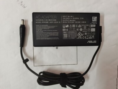 Original 20V 6A 120W ADP-120VH B(5.5*2.5mm) For ASUS Laptop OEM Slim AC ...