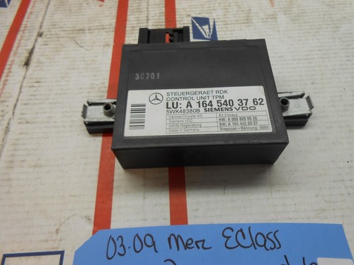 03-09 Mercedes E-class tire pressure module A1645403762 OF0493 | eBay