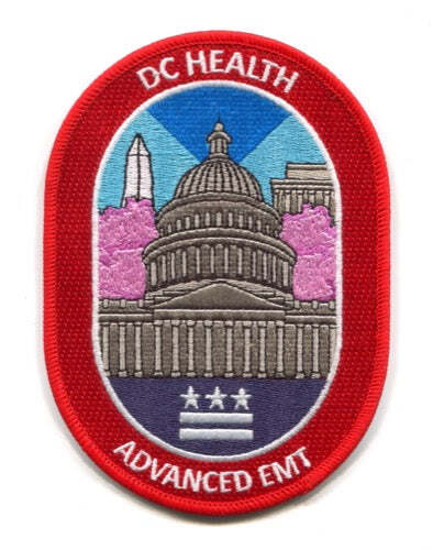 DC Health Advanced Emergency Medical Technician EMT EMS Patch ...