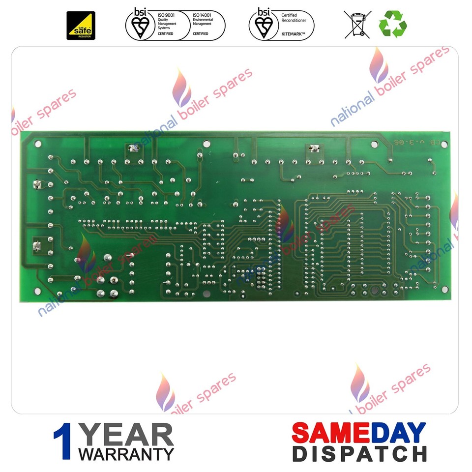 GLEDHILL BOILERMATE III 2000 BM120 BM140 BM180 BM200 BM220 CONTROL PCB ...
