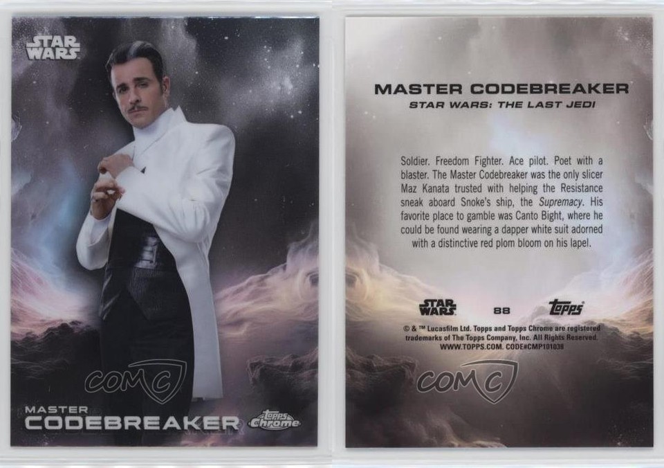 2025 Topps Chrome Star Wars Master Codebreaker #88 11pb | eBay