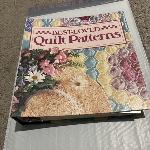 Best Loved Quilt Patterns Book / Binder Oxmoor House Uncut Patterns ...