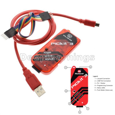 PICkit3 PIC KIT3 Debugger Programmer Emulator PIC Controller Development board F | eBay