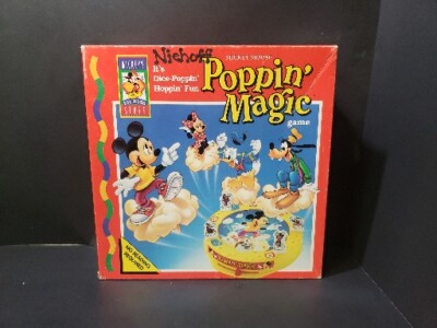 Vintage Mickey Mouse Poppin' Magic Game with Mickey, Minnie, Donald and ...