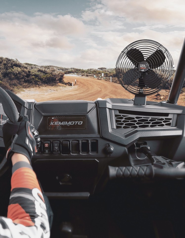 12V UTV Cab Cooling Defrost Fan for Polaris Ranger RZR XP Crew 570 800 ...