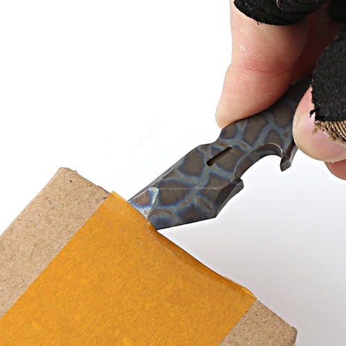 Titanium Pry Bar Crowbar EDC Multi Tool with tool Pocket Clip Outdoor ...