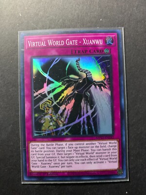 Yugioh - Virtual World Gate - Xuanwu (Super Rare) (1st Edition) - MP22-EN042 (P) | eBay